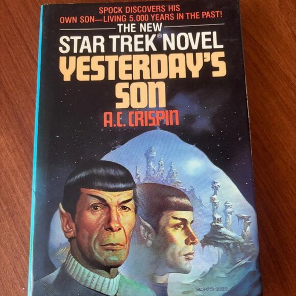 Star Trek | Other | Star Trek Yesterdays Son By A C Crispin Hardcover ...